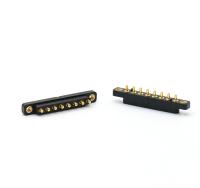 China 3A Spring Loaded Contact Connector 6 Pin 2.54 Mm Pitch Connector Male And Female for sale