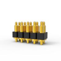 China HTN Housing Pogo Pin Connector 2.0mm Pitch Spring Loaded Connector 10pin for sale