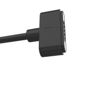 China Car Magnetic Cable Connector Black 4 Pin Magnetic Charger 550g Magnetic Force for sale