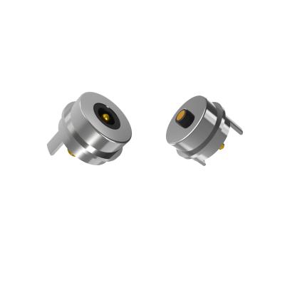 China Male And Female Magnetic Connectors Round Magnetic 12v Connector 6.0mm For Portable Charger for sale