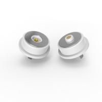 China 3A Magnetic Electrical Connectors White Pogo Pin Connector 8.0mm Diameter For Electronic Device for sale