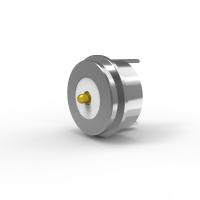 China White Round Magnetic Connector 5A 12v Magnetic Connector Corrosion Resistant With LCP Housing for sale