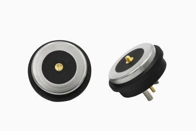China 10.5mm Round Magnetic Connector Waterproof 12v Magnetic Power Connector Black / Silver for sale