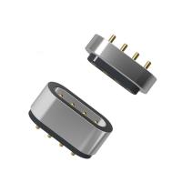 China 2.0mm Pitch Magnetic Connectors 1A Magnetic 4 Pin Connector Customized N52 Magnet for sale