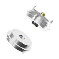 China 2A Round Magnetic Connector Gold Plating Magnetic Power Connector 2 Pin for sale