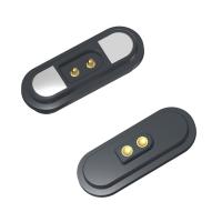 China 2pin rectangle type male and female magnetic connector for 3A charging for sale