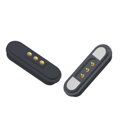 China 80g spring force  3pin male and female magnetic charging connector with 2.8mm pitch for sale