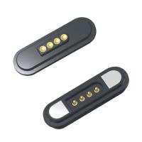China 2.2MM Pitch 4Pin Magnetic Connector 3A Male and Female DC Power Charger Terminal for sale
