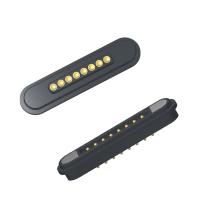 China Rectangular 8Pin Magnetic Electrical Connector For Bbicycle Electronic Systems for sale