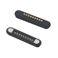 China 600G Magnetic Force  9pin Pogo Pin Magnetic Connector For Solar Simulator for sale