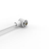 China White TPE Cable Magnetic Charger USB 2.0 Charging Cable Power Supply 2Pin For Smart Water Bottle for sale