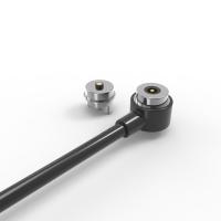 China Black TPE 90A Round Male And Female Magnetic Cable Connector With OD6.0MM for sale