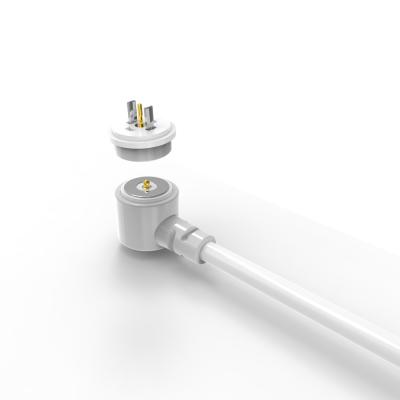 China 8.0mm Magnetic Connector White Color Cable for Mechanical Life of 10000 Cycles Min. and 48H Salt Spray Test 2A Magnetic Cable for sale