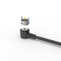 China 2A 12V Cable Connector Dia.8.0MM 2Pin Male And Female Pogo Pin Magnetic and Mechanical Life 10000 Cycle Min for sale
