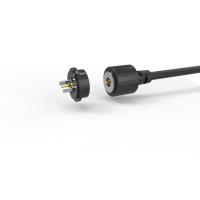 China 60g Spring Force Magnetic Charging Cable Connector 8.0mm Dia. For Male And Female 2pin Contact Resistance 50mΩ Max PIN for sale