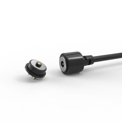 China Fast Charging Round Magnetic Cable Connector With Usb  For Smart Wear for sale