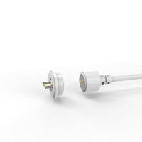 China Round White Magnetic Charging Cable Connector For Smart Water Cup for sale