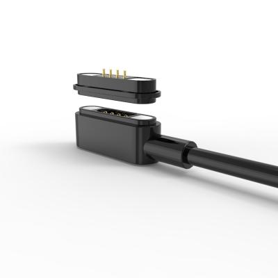 China 4pin 2.2mm pitch magnetic USB charging cable connector for electronic locks for sale