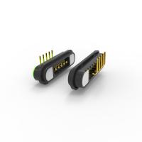 China Customized gold plated 5 pin smart wearable magnetic connector connector for sale