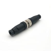 China Wire M12 Male Female Plug Socket 4/5/8 pin straight circular cable M12 Sensor electrical wire connector for sale