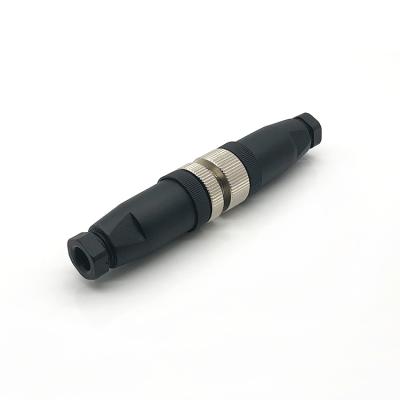 China Wire M12 Male Female Plug Socket 4/5/8 pin straight circular cable M12 Sensor electrical wire connector for sale