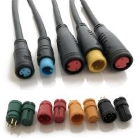 China Electric bike 2/3/4/5/6/8/ pin Male to Female extension cable for Electric bike waterproof cable Ebike Bicycle display kit for sale