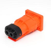 China Plastic High Voltage electrical connectors Busbar EV plug and socket 2PIN 2.5mm 4.0mm 6.0mm 10.0mm IP67 HV Automotive Connector for sale