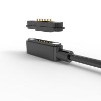 China Male magnetic cable connector 6pin charging USB connector for electronic device for sale