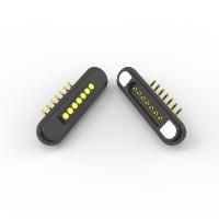 China Right angle 7 pin pogo magnetic connector male and female spring pin connector for sale