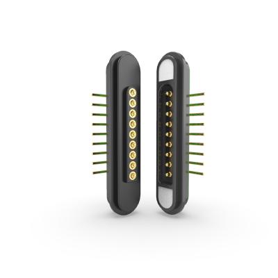 China 9 Pin Male And Female Magnetic Connectors  PCB Magnetic Connector With 5A Current for sale