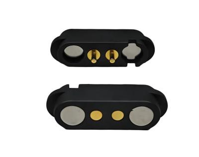 China 2.8mm pitch 2pin magnetic connector male female  magnetic power connector with PA9T housing for sale