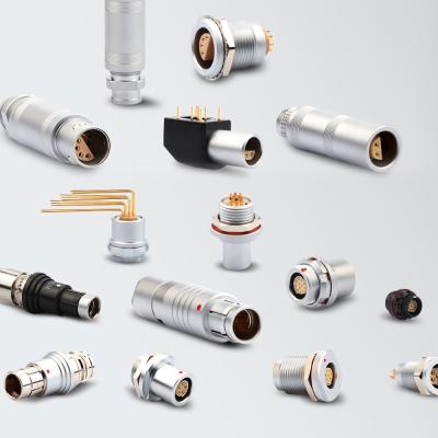 China Aviation automotive electrical receptacle electric standard 3/8/26 pin steel female male circular connector plug power adapter for sale