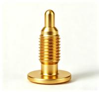 China Screw type gold plating spring pogo pin for sale