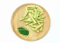 China HACCP Certified Ulva Aonori Dried Seaweed , Dried Nori Flakes Green Color for sale