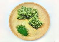 China HACCP Certified Ulva Aonori Dried Seaweed , Dried Nori Flakes Green Color for sale