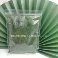 China Green Color Dried Sea Lettuce Flakes Natural Drying Method For Asian Cuisine Fried Foods for sale