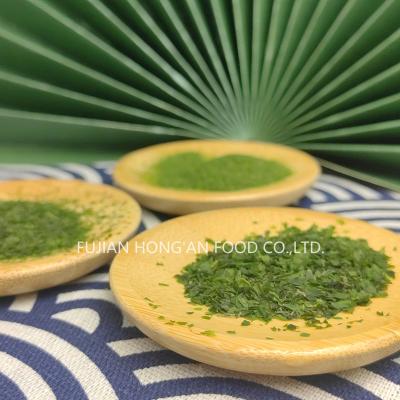 China Rich Nutrients Green Sea Moss Dried Sea Lettuce Aonori For Stir Fries Cuisine Seasoning for sale