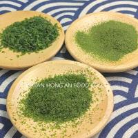 China Crispy Aonori Seaweed Powder Flakes Green Laver Seaweed For Salads Soups for sale