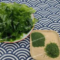 China Crispy Texture Green Nori Flakes Aonori Dried Seaweed Enriched With Umami Flavor for sale