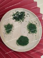 China Dried Sea Lettuce Seaweed Ulva Lactuca Powder Umami Flavor Aonori Flakes Japanese Green Laver Seaweed Powder 100g for sale