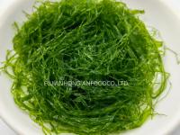 China Haccp Crispy Prolifera Seaweed Strips Emerald Green 150g Resealable Bag For Snacks Sushi for sale