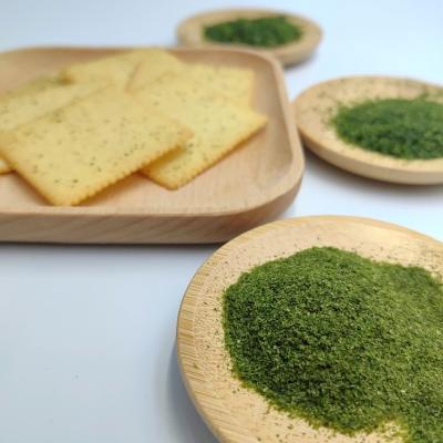China Green Hued Aonori Seaweed  Delicious Topping For Baked Potatoes Snacks for sale