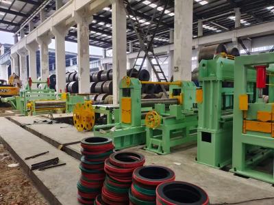 China Middle Thick 2000mm Steel Coil Slitting Line For 10mm Carbon Steel Coil for sale