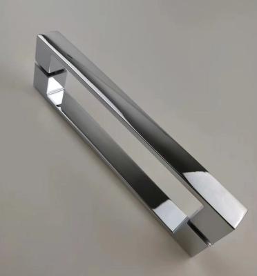 China Sturdy Shower Screen Door Pull Handle Shower Cubicle Handles For Modern for sale