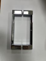 China Double Sided Sliding Shower Door Handles Zinc Alloy Bathroom Shower Handle for sale