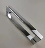 China Double Sided High Durability Shower Screen Handle Shower Glass Door Hardware for sale