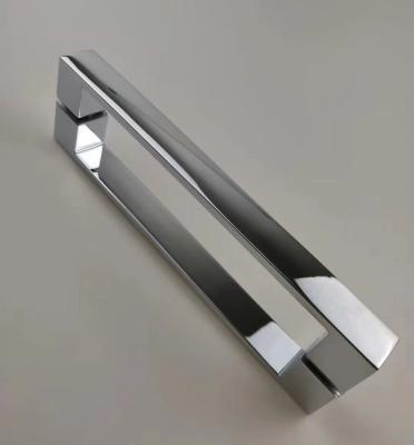 China Double Sided High Durability Shower Screen Handle Shower Glass Door Hardware for sale
