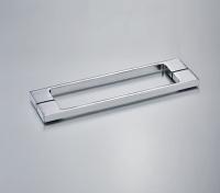 China Easy Installation Sturdy Glass Shower Door Handles Shower Pull Handle With Simple Design for sale