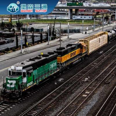 China Repacking Rail Freight Transport Agent , rail cargo logistics DDU DDP service for sale