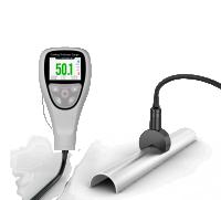China Cylinder Specialized Powder Coating Thickness Meter  For Chromium Plating And Oxidation Layer Measurement for sale